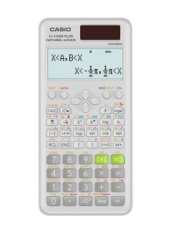 Casio FX-115ES Plus 2-Line Scientific Calculator with Metric ...